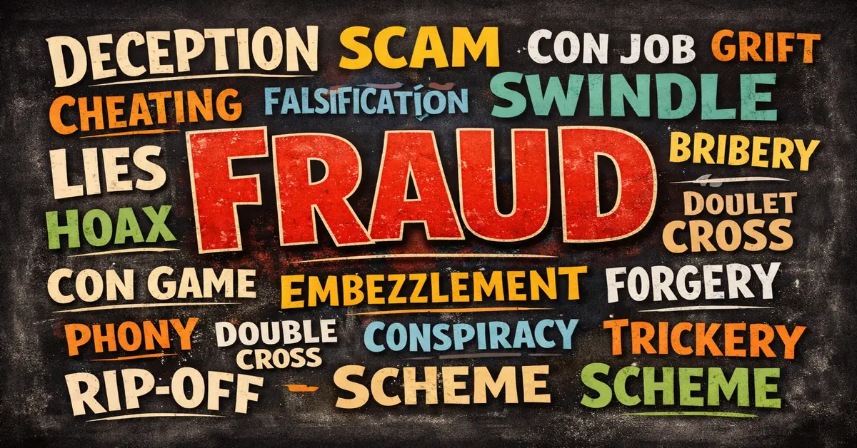 Synonyms for Fraud: 50 Terms to Describe Scams [2026]