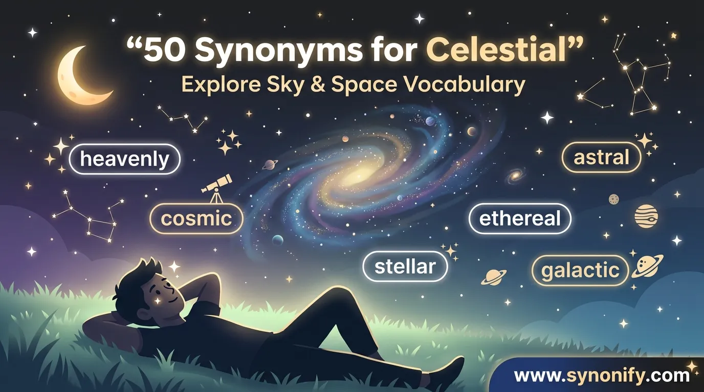 Synonyms for Celestial – 50 Words to Improve, With Examples [2026]